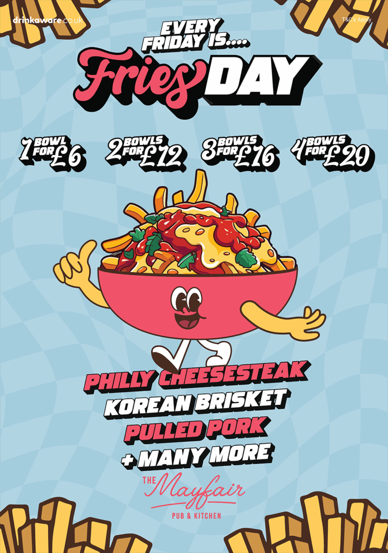 Welcome - The Mayfair Pub & Kitchen